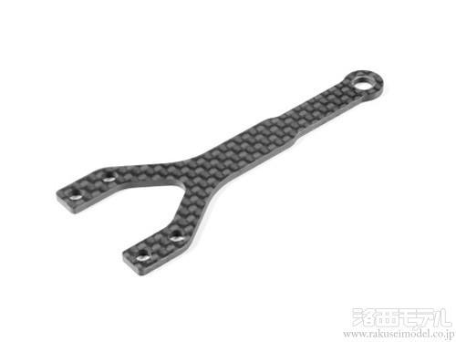 XRAY 301083L# カーボンアッパーデッキ フロント(1.6MM) X4F 2025用：ラジコン専門店 洛西モデル