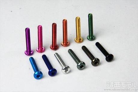 R31HOUSE R31M062LB ジュラルミンヘックスビス M3X15MM 5コ ライトブルー：ラジコン専門店 洛西モデル